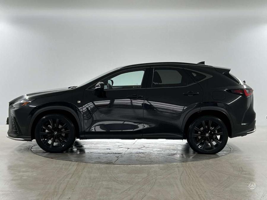 Black Lexus NX 350h 2023 in Vilnius, with an engine capacity of 2.49 L and mileage of 180 thousand km for 40900 €, photo 3 on AUTOMOTO.COM.LV