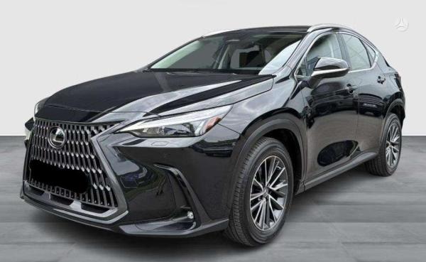 Black Lexus NX 350h 2023 in Vilnius, with an engine capacity of 2.49 L and mileage of 46 thousand km for 42000 €, photo 1 on AUTOMOTO.COM.LV
