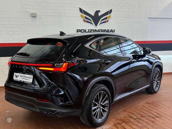Black Lexus NX 350h 2025 in Kaunas, with an engine capacity of 2.49 L and mileage of 24 thousand km for 43200 €, photo 8 on AUTOMOTO.COM.LV