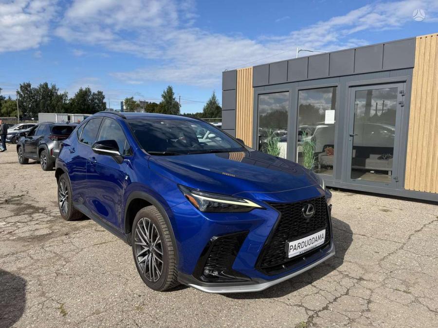 Zils Lexus NX 350h 2022 Panevēža, ar dzinēja tilpumu 2.49 L un nobraukumu 177 tūkst. km par 31800 €, foto 4 vietnē AUTOMOTO.COM.LV