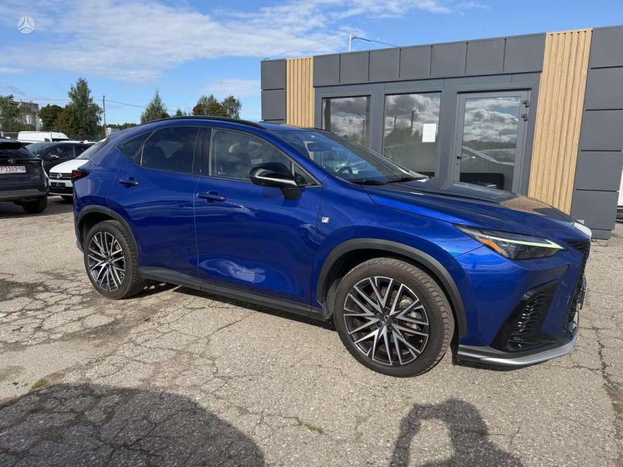 Zils Lexus NX 350h 2022 Panevēža, ar dzinēja tilpumu 2.49 L un nobraukumu 177 tūkst. km par 31800 €, foto 5 vietnē AUTOMOTO.COM.LV