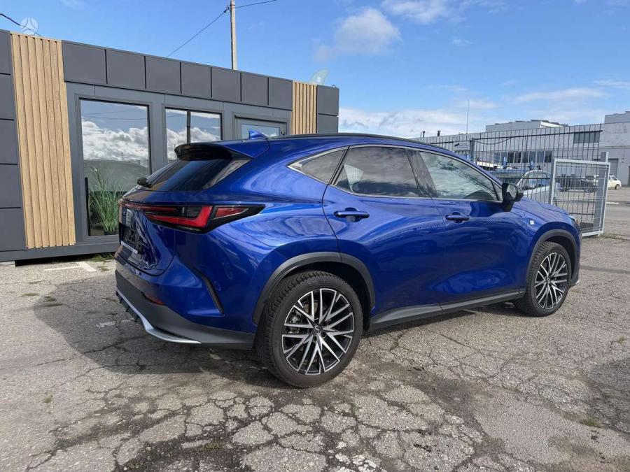 Zils Lexus NX 350h 2022 Panevēža, ar dzinēja tilpumu 2.49 L un nobraukumu 177 tūkst. km par 31800 €, foto 6 vietnē AUTOMOTO.COM.LV