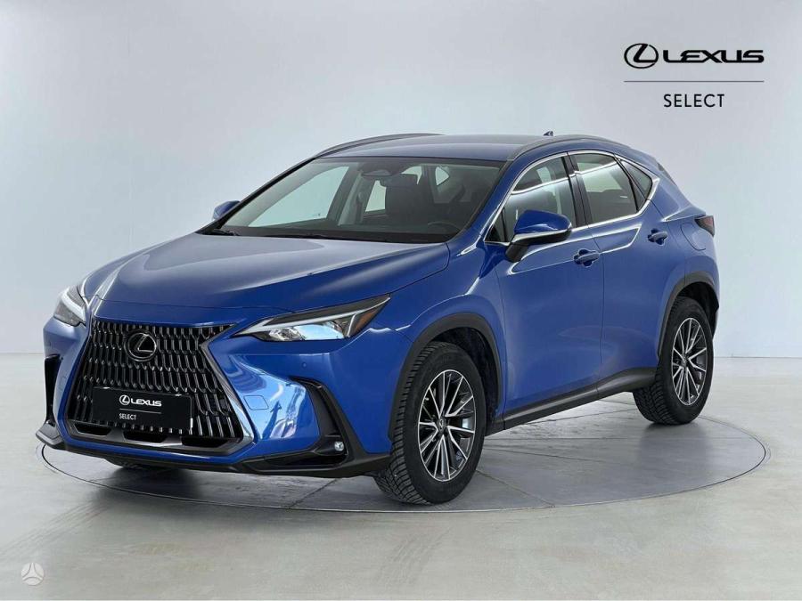 Синий Лексус NX 350h 2023 в Вильнюс, объемом двигателя 2.49 л и пробегом 67 тыс. км за 40900 €, фото 1 на AUTOMOTO.COM.LV