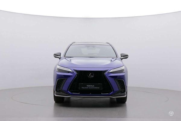 Blue Lexus NX 350h 2023 in Vilnius, with an engine capacity of 2.49 L and mileage of 65 thousand km for 46900 €, photo 7 on AUTOMOTO.COM.LV