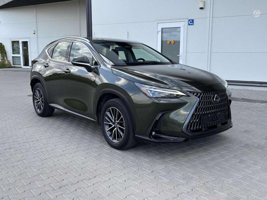 Зеленый Лексус NX 350h 2023 в Вильнюс, объемом двигателя 2.49 л и пробегом 67 тыс. км за 39900 €, фото 8 на AUTOMOTO.COM.LV