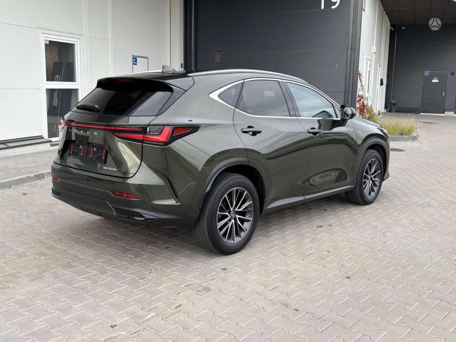 Zaļš Lexus NX 350h 2023 Viļņa, ar dzinēja tilpumu 2.49 L un nobraukumu 67 tūkst. km par 39500 €, foto 5 vietnē AUTOMOTO.COM.LV