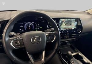Grey Lexus NX 350h 2024 in Vilnius, with an engine capacity of 2.49 L and mileage of 26 thousand km for 43000 €, photo 5 on AUTOMOTO.COM.LV