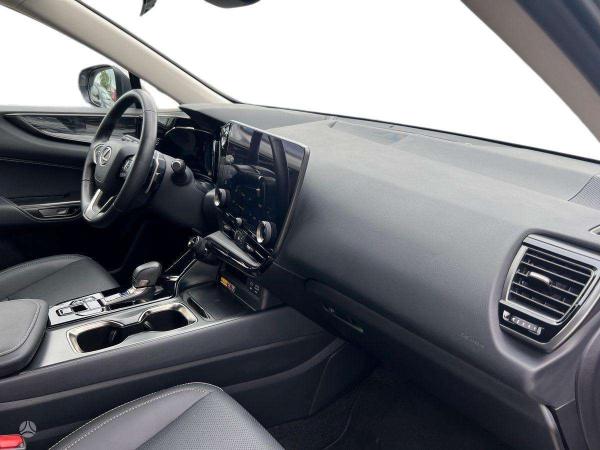 Grey Lexus NX 350h 2025 in Klaipeda, with an engine capacity of 2.49 L and mileage of 15 thousand km for 59000 €, photo 6 on AUTOMOTO.COM.LV