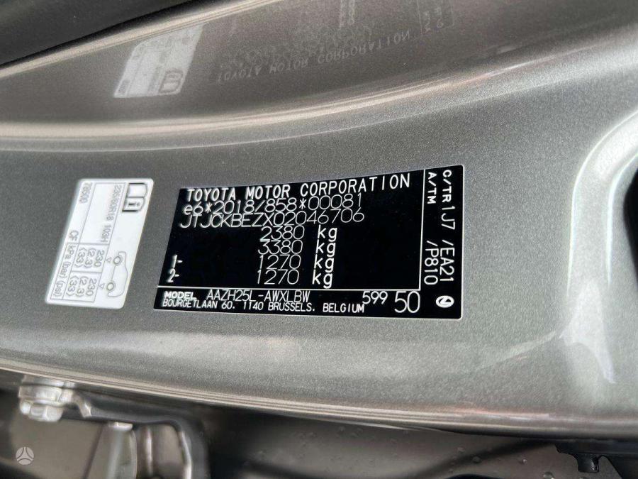Серый Лексус NX 350h 2025 в Клайпеда, объемом двигателя 2.49 л и пробегом 15 тыс. км за 59000 €, фото 23 на AUTOMOTO.COM.LV