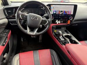 Red Lexus NX 350h 2023 in Vilnius, with an engine capacity of 2.50 L and mileage of 48 thousand km for 48500 €, photo 2 on AUTOMOTO.COM.LV