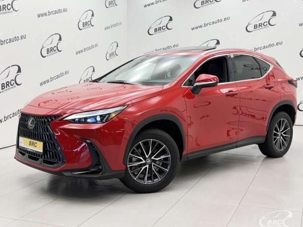 Sarkans Lexus NX 350h 2024 Viļņa, ar dzinēja tilpumu 2.49 L un nobraukumu 15 tūkst. km par 37900 €, foto 1 vietnē AUTOMOTO.COM.LV