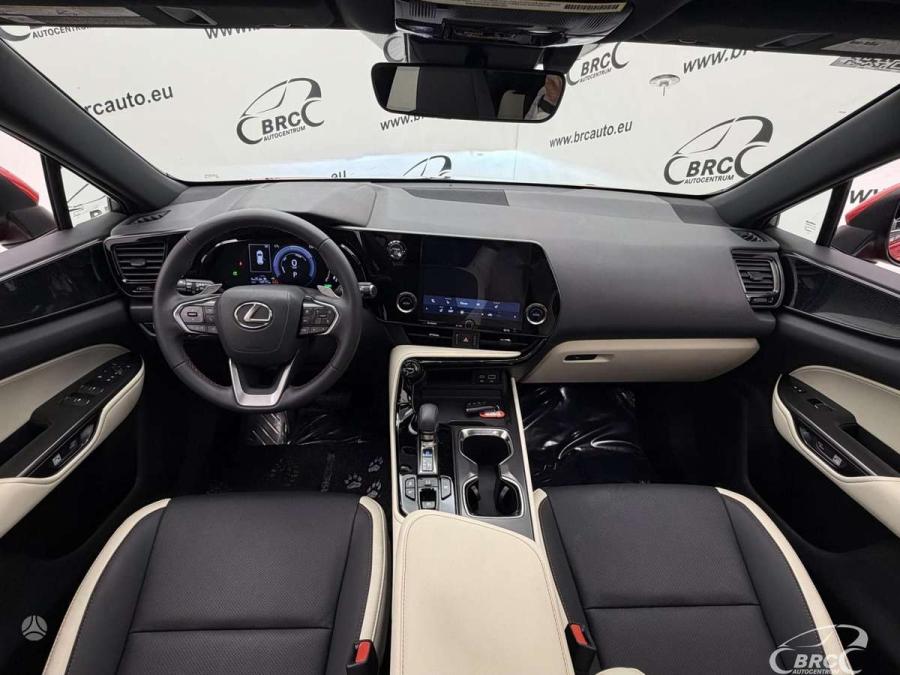 Красный Лексус NX 350h 2024 в Вильнюс, объемом двигателя 2.49 л и пробегом 15 тыс. км за 37900 €, фото 5 на AUTOMOTO.COM.LV