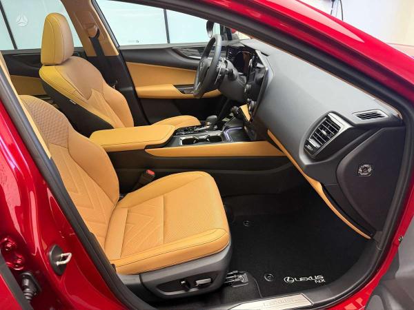 Красный Лексус NX 350h 2026 в Каунас, объемом двигателя 2.49 л и пробегом 7 тыс. км за 65000 €, фото 6 на AUTOMOTO.COM.LV