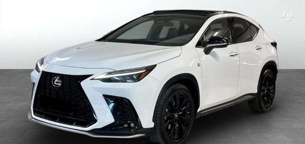 Balts Lexus NX 350h 2022 Viļņa, ar dzinēja tilpumu 2.49 L un nobraukumu 99 tūkst. km par 46500 €, foto 1 vietnē AUTOMOTO.COM.LV
