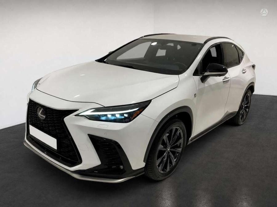 Balts Lexus NX 350h 2022 Viļņa, ar dzinēja tilpumu 0.00 L un nobraukumu 56 tūkst. km par 51300 €, foto 1 vietnē AUTOMOTO.COM.LV
