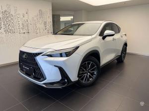 White Lexus NX 350h 2022 in Kaunas, with an engine capacity of 2.49 L and mileage of 93 thousand km for 42900 €, photo  on AUTOMOTO.COM.LV