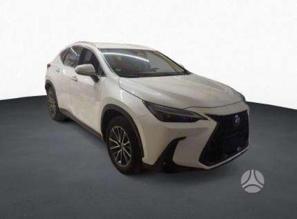 Balts Lexus NX 350h 2023 Viļņa, ar dzinēja tilpumu 2.49 L un nobraukumu 120 tūkst. km par 35990 €, foto 1 vietnē AUTOMOTO.COM.LV