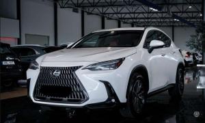 Balts Lexus NX 350h 2023 Viļņa, ar dzinēja tilpumu 2.49 L un nobraukumu 137 tūkst. km par 37000 €, foto  vietnē AUTOMOTO.COM.LV