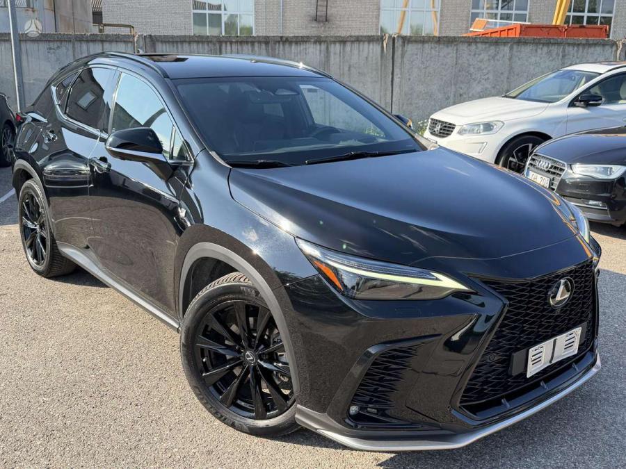 Melns Lexus NX 450h 2022 Viļņa, ar dzinēja tilpumu 0.00 L un nobraukumu 78 tūkst. km par 44900 €, foto 9 vietnē AUTOMOTO.COM.LV