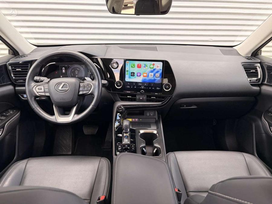 Melns Lexus NX 450h 2022 Viļņa, ar dzinēja tilpumu 2.50 L un nobraukumu 164 tūkst. km par 36950 €, foto 10 vietnē AUTOMOTO.COM.LV