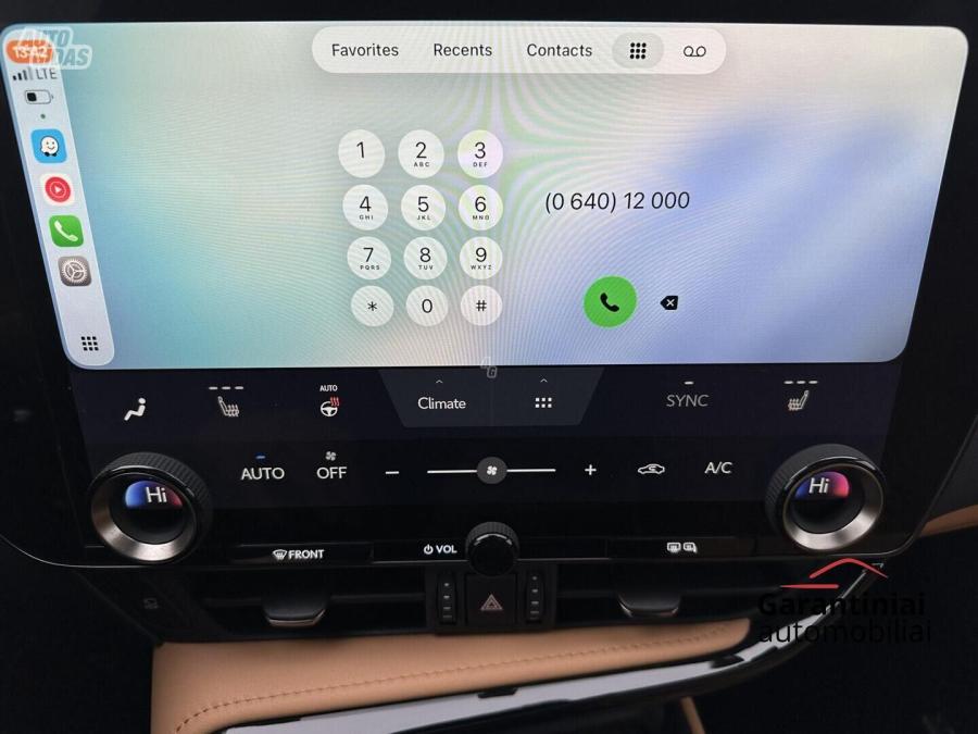Черный Лексус NX 450h 2023 в Авиженяй, объемом двигателя 2.50 л и пробегом 9 тыс. км за 52750 €, фото 16 на AUTOMOTO.COM.LV