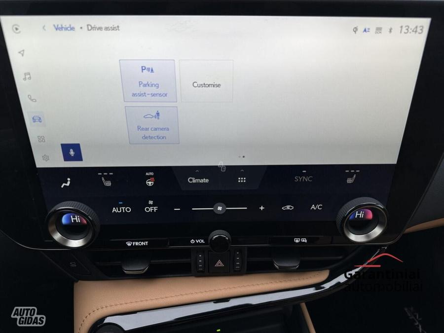 Черный Лексус NX 450h 2023 в Авиженяй, объемом двигателя 2.50 л и пробегом 9 тыс. км за 52750 €, фото 19 на AUTOMOTO.COM.LV