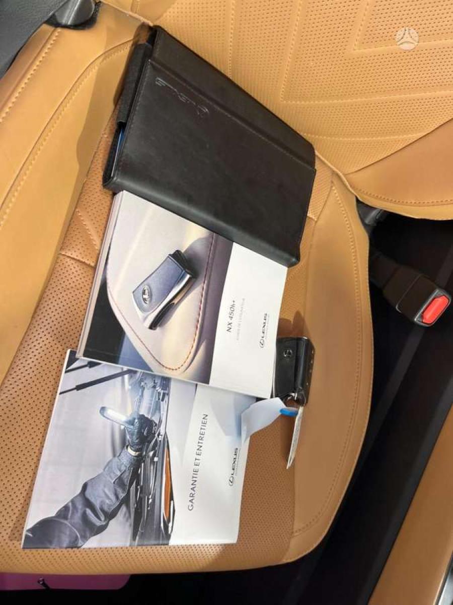 Черный Лексус NX 450h 2023 в Вильнюс, объемом двигателя 2.48 л и пробегом 97 тыс. км за 43999 €, фото 7 на AUTOMOTO.COM.LV