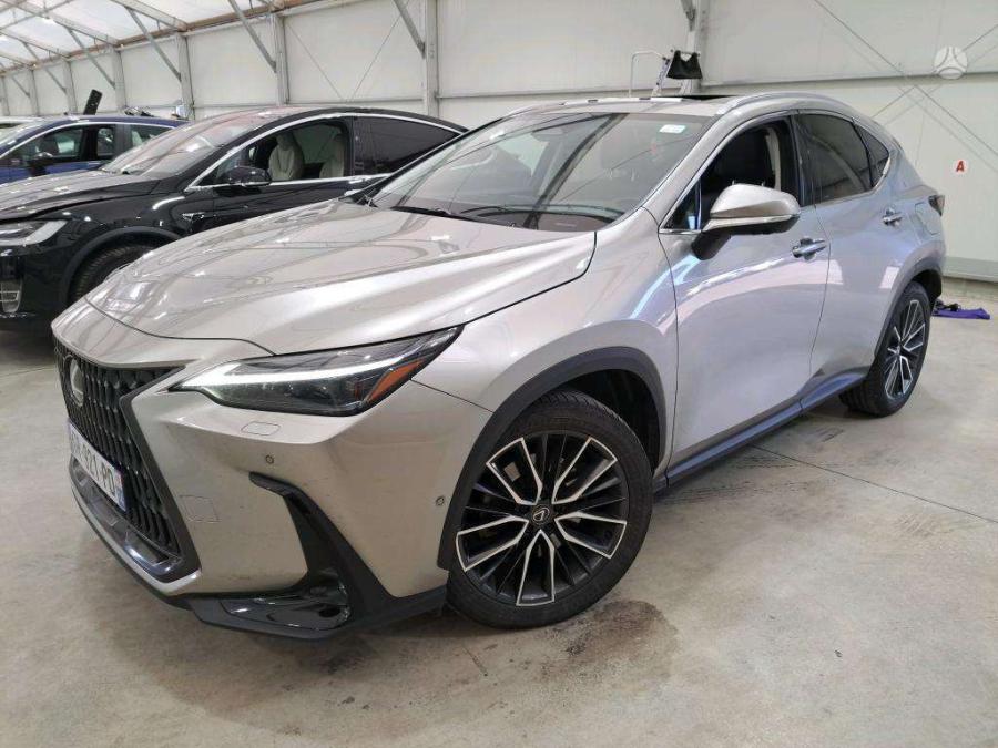 Melns Lexus NX 450h 2023 Viļņa, ar dzinēja tilpumu 2.49 L un nobraukumu 63 tūkst. km par 44999 €, foto 1 vietnē AUTOMOTO.COM.LV