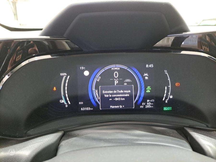 Melns Lexus NX 450h 2023 Viļņa, ar dzinēja tilpumu 2.49 L un nobraukumu 63 tūkst. km par 44999 €, foto 6 vietnē AUTOMOTO.COM.LV