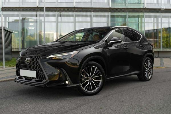 Черный Лексус NX 450h 2023 в Вильнюс, объемом двигателя 2.48 л и пробегом 98 тыс. км за 45999 €, фото 1 на AUTOMOTO.COM.LV