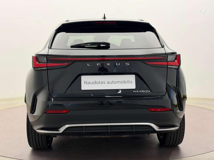 Black Lexus NX 450h 2023 in Panevezys, with an engine capacity of 2.49 L and mileage of 159 thousand km for 44990 €, photo 8 on AUTOMOTO.COM.LV