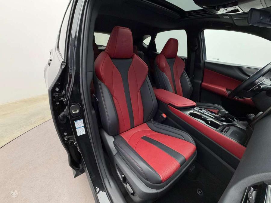 Black Lexus NX 450h 2023 in Panevezys, with an engine capacity of 2.49 L and mileage of 159 thousand km for 44990 €, photo 19 on AUTOMOTO.COM.LV