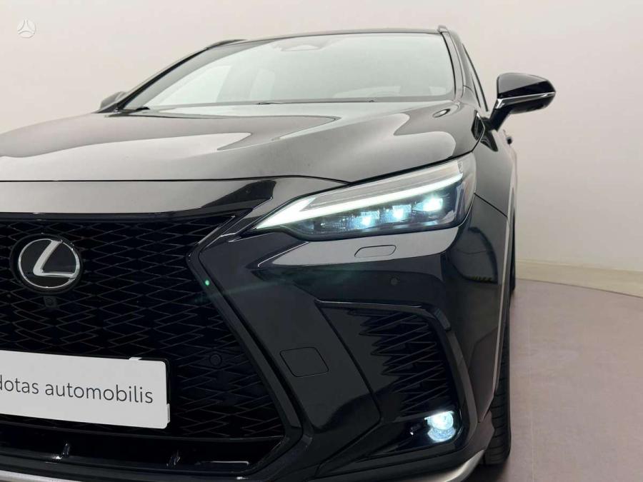 Black Lexus NX 450h 2023 in Panevezys, with an engine capacity of 2.49 L and mileage of 159 thousand km for 44990 €, photo 43 on AUTOMOTO.COM.LV
