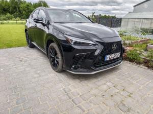 Черный Лексус NX 450h 2023 в Вильнюс, объемом двигателя 2.49 л и пробегом 35 тыс. км за 34500 €, фото  на AUTOMOTO.COM.LV