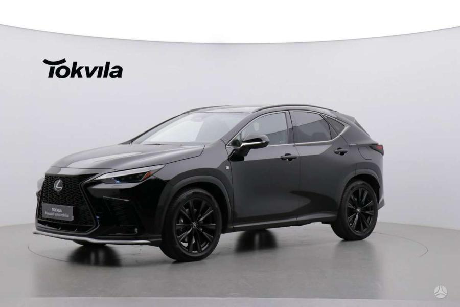 Черный Лексус NX 450h 2024 в Вильнюс, объемом двигателя 2.49 л и пробегом 79 тыс. км за 48900 €, фото 1 на AUTOMOTO.COM.LV
