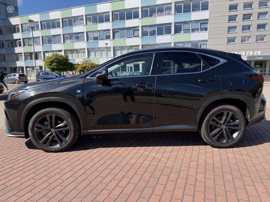 Melns Lexus NX 450h 2024 Viļņa, ar dzinēja tilpumu 2.49 L un nobraukumu 9 tūkst. km par 47800 €, foto 7 vietnē AUTOMOTO.COM.LV