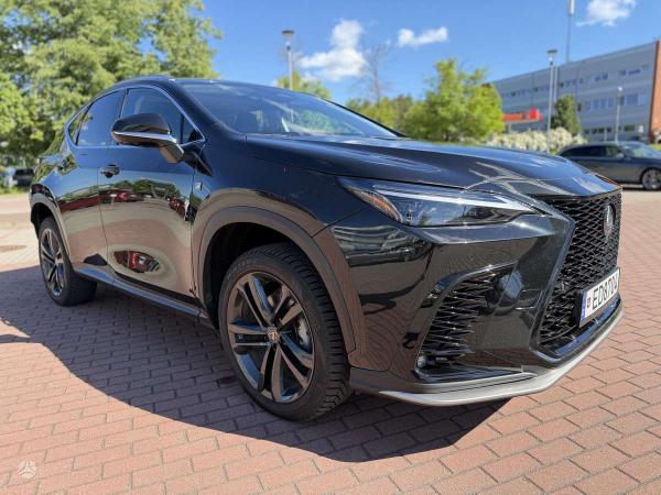 Melns Lexus NX 450h 2024 Viļņa, ar dzinēja tilpumu 2.49 L un nobraukumu 9 tūkst. km par 47800 €, foto 3 vietnē AUTOMOTO.COM.LV