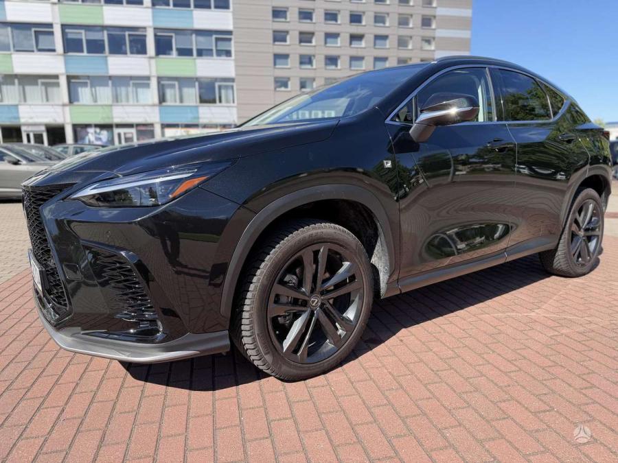 Melns Lexus NX 450h 2024 Viļņa, ar dzinēja tilpumu 2.49 L un nobraukumu 9 tūkst. km par 47800 €, foto 6 vietnē AUTOMOTO.COM.LV