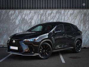 Black Lexus NX 450h 2024 in Kaunas, with an engine capacity of 2.49 L and mileage of 20 thousand km for 58500 €, photo 3 on AUTOMOTO.COM.LV