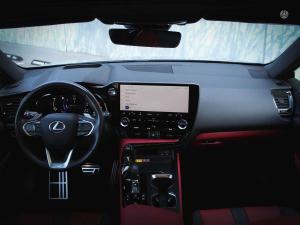 Black Lexus NX 450h 2024 in Kaunas, with an engine capacity of 2.49 L and mileage of 20 thousand km for 58500 €, photo 15 on AUTOMOTO.COM.LV