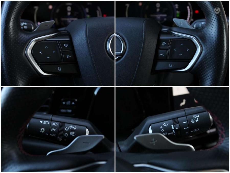Black Lexus NX 450h 2024 in Kaunas, with an engine capacity of 2.49 L and mileage of 20 thousand km for 58500 €, photo 16 on AUTOMOTO.COM.LV