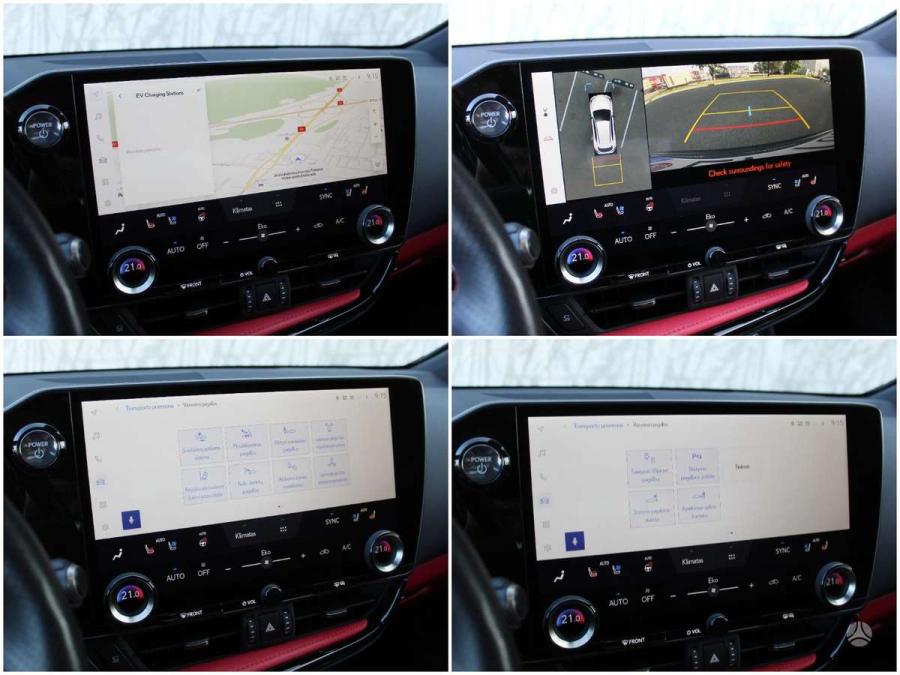 Black Lexus NX 450h 2024 in Kaunas, with an engine capacity of 2.49 L and mileage of 20 thousand km for 58500 €, photo 23 on AUTOMOTO.COM.LV