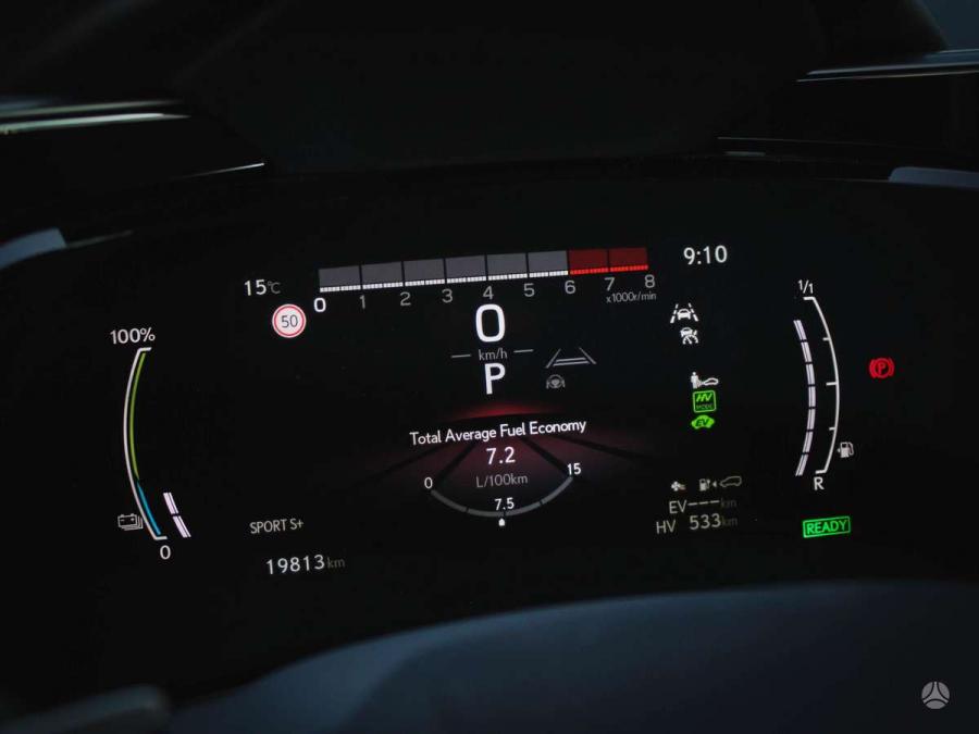 Black Lexus NX 450h 2024 in Kaunas, with an engine capacity of 2.49 L and mileage of 20 thousand km for 58500 €, photo 34 on AUTOMOTO.COM.LV