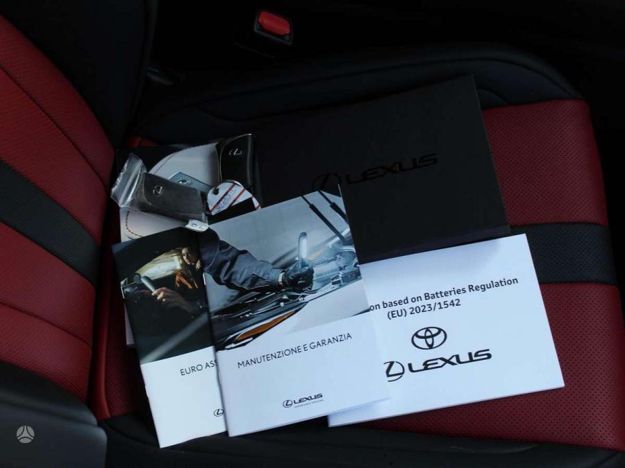 Black Lexus NX 450h 2024 in Kaunas, with an engine capacity of 2.49 L and mileage of 20 thousand km for 58500 €, photo 35 on AUTOMOTO.COM.LV