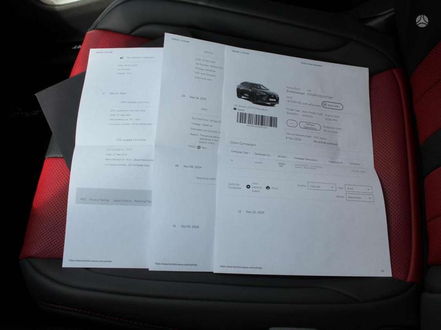 Black Lexus NX 450h 2024 in Kaunas, with an engine capacity of 2.49 L and mileage of 20 thousand km for 58500 €, photo 36 on AUTOMOTO.COM.LV