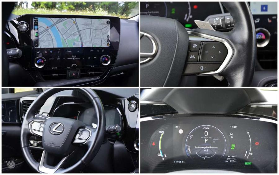 Лексус NX 450h 2022 в Вильнюс, объемом двигателя 2.48 л и пробегом 120 тыс. км за 44300 €, фото 11 на AUTOMOTO.COM.LV