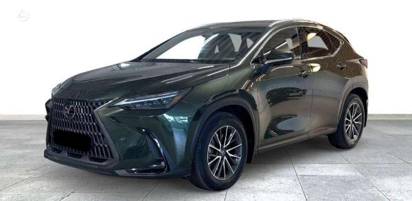 Green Lexus NX 450h 2023 in Vilnius, with an engine capacity of 2.49 L and mileage of 81 thousand km for 49500 €, photo 1 on AUTOMOTO.COM.LV