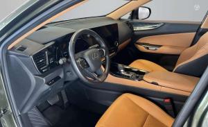 Green Lexus NX 450h 2023 in Vilnius, with an engine capacity of 2.49 L and mileage of 27 thousand km for 53000 €, photo 5 on AUTOMOTO.COM.LV