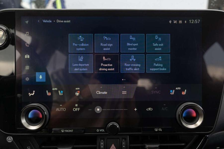 Zaļš Lexus NX 450h 2023 Viļņa, ar dzinēja tilpumu 2.49 L un nobraukumu 53 tūkst. km par 51900 €, foto 27 vietnē AUTOMOTO.COM.LV