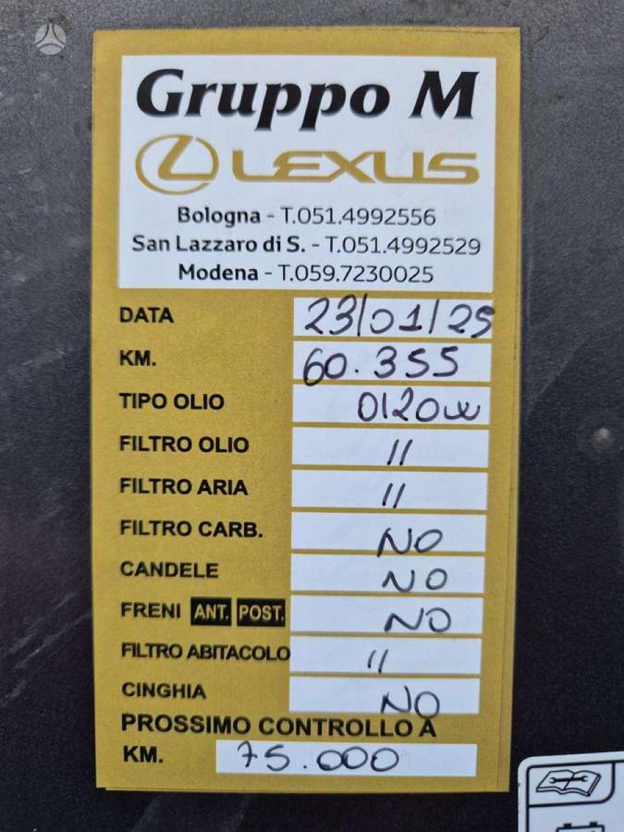 Grey Lexus NX 450h 2022 in Panevezys, with an engine capacity of 2.49 L and mileage of 73 thousand km for 48990 €, photo 32 on AUTOMOTO.COM.LV